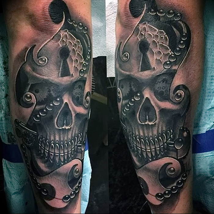 Photo tattoo keyhole 15.10.2018 №017 - example of tattoo - tattoovalue ...