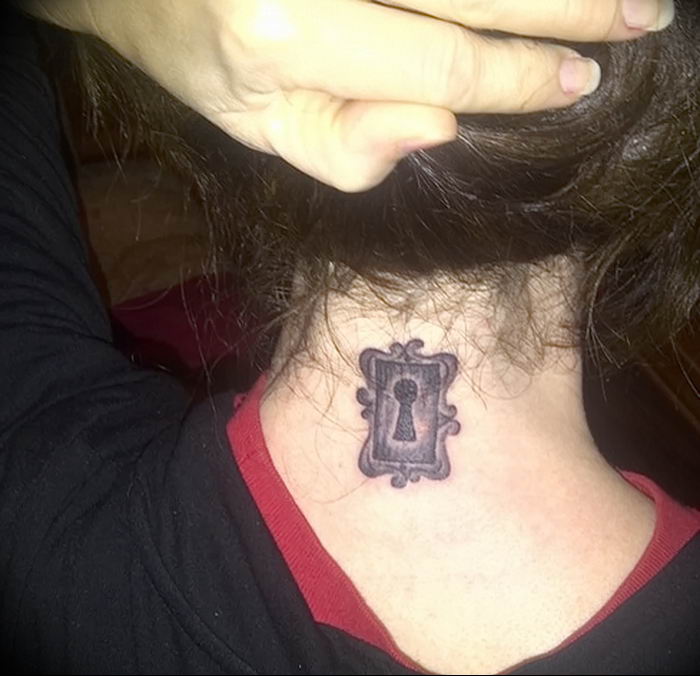 Photo tattoo keyhole 15.10.2018 №025 - example of tattoo - tattoovalue ...