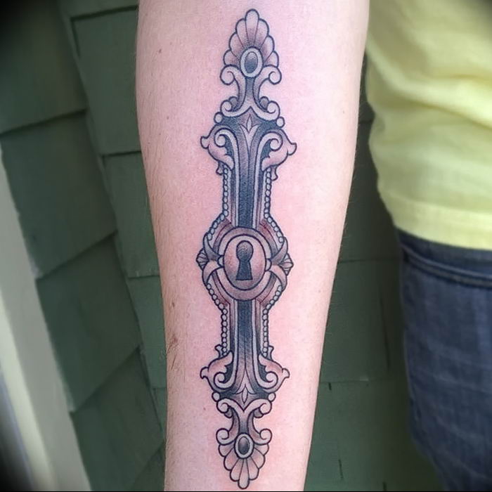 Photo tattoo keyhole 15.10.2018 №043 - example of tattoo - tattoovalue ...