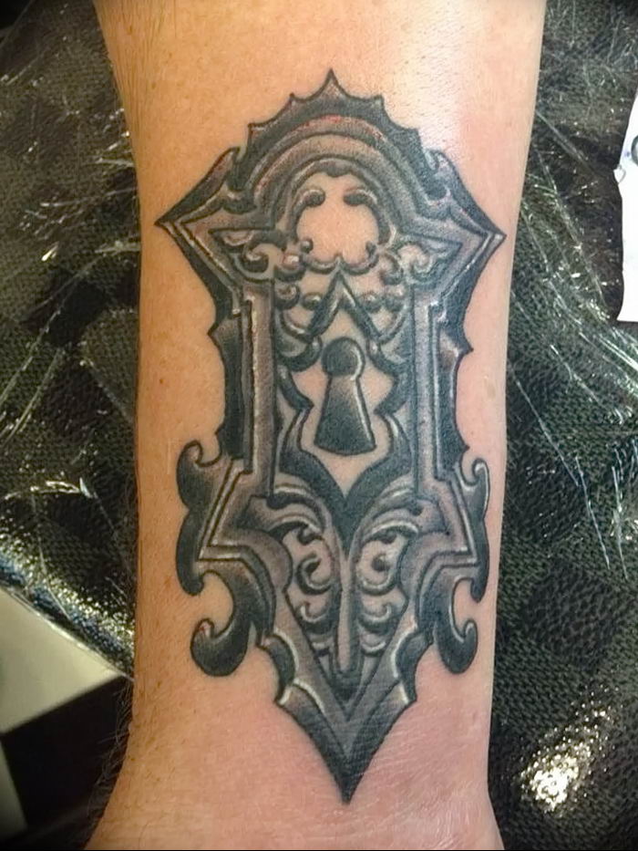 Photo tattoo keyhole 15.10.2018 №113 - example of tattoo - tattoovalue ...