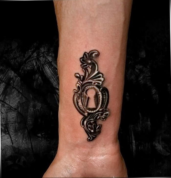 Photo tattoo keyhole 15.10.2018 №125 - example of tattoo - tattoovalue ...