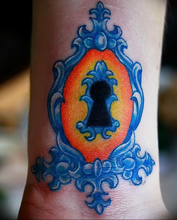Photo tattoo keyhole 15.10.2018 №128 - example of tattoo - tattoovalue ...