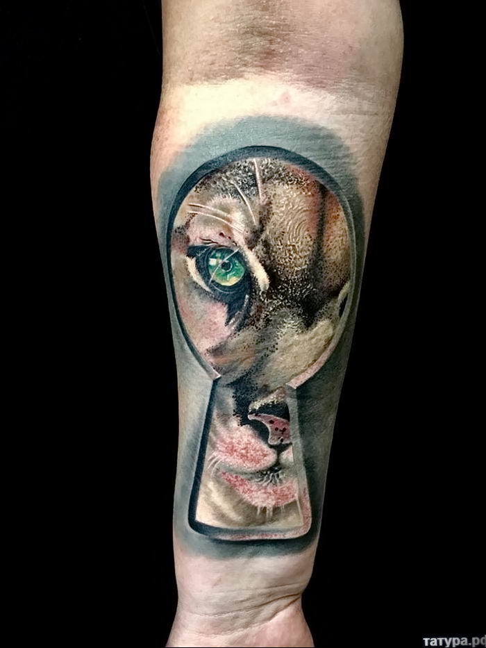 Photo tattoo keyhole 15.10.2018 №138 - example of tattoo - tattoovalue ...