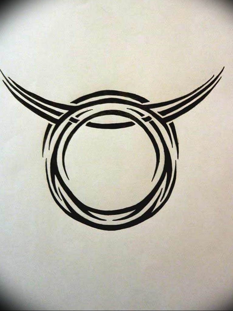 Photo tattoo zodiac sign taurus 19.06.2019 №047 - tattoo zodiac sign ...